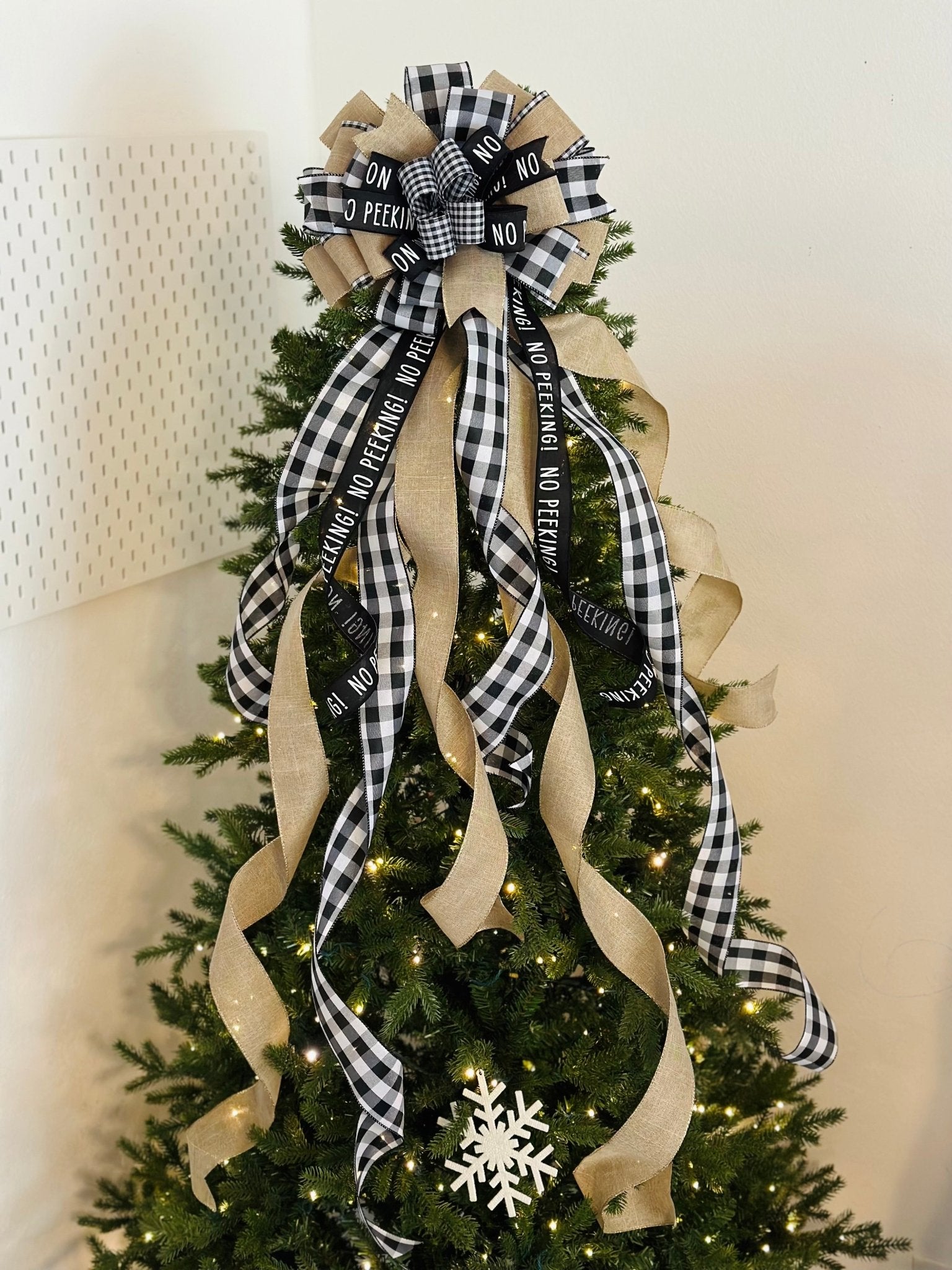 Christmas Tree Topper Bows – Emerald's Avenue